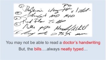 Med Humor - Doctors Handwriting - Scientific Animations